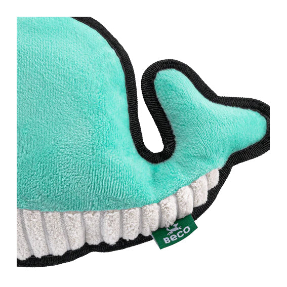 Beco Recycled Rough & Tough Whale - Medium | Vet-n-pet DIRECT - vet-n-pet DIRECT
