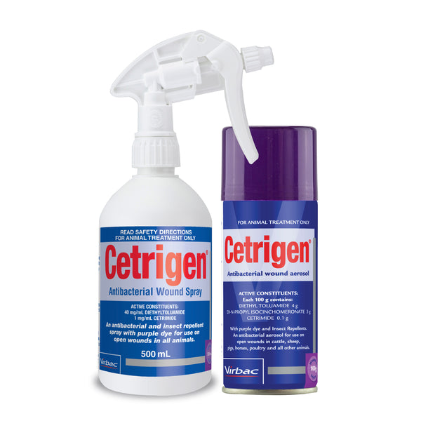 Cetrigen Antibacterial Wound Spray | vet-n-pet DIRECT
