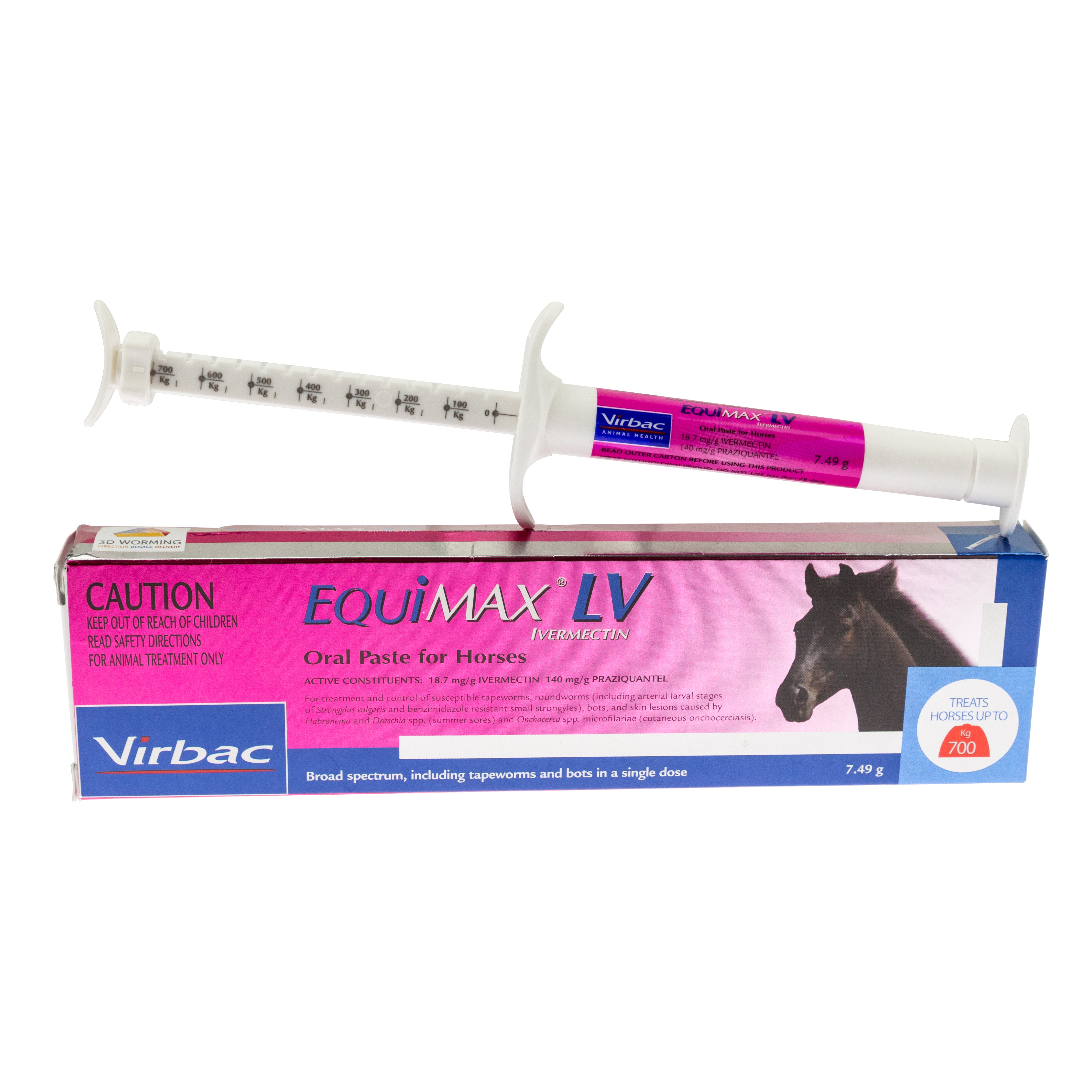 Equimax LV Horse Wormer 7.49g - vet-n-pet DIRECT