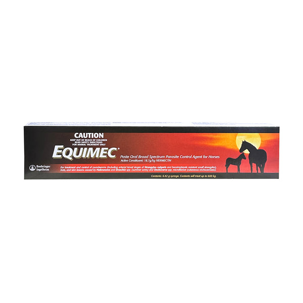 Equimec Broad Spectrum Parasite Control Paste for Horses 6.42g - vet-n ...