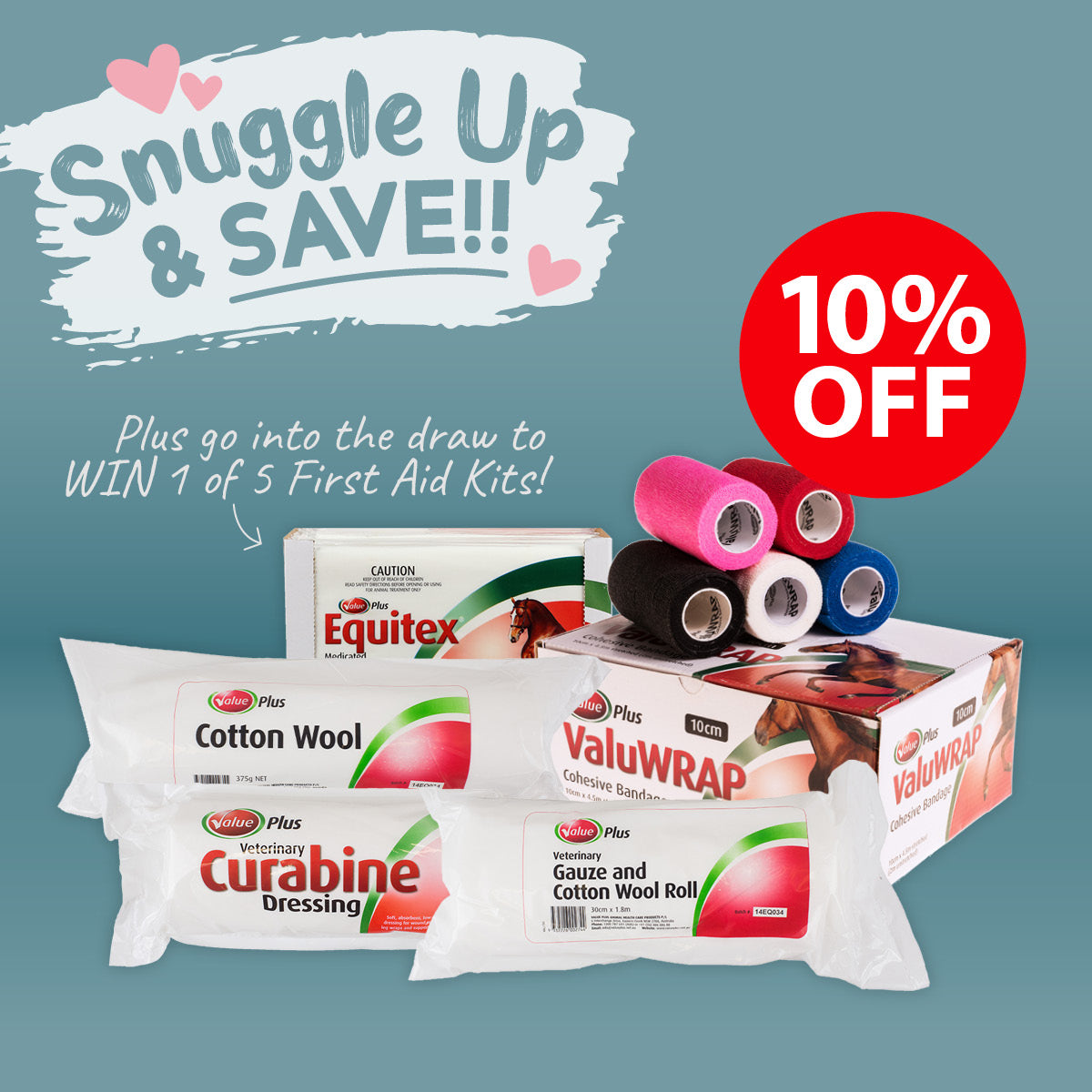Value Plus Curabine Dressing 10m Roll | vet-n-pet DIRECT
