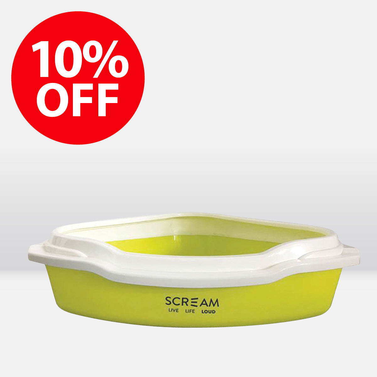 Scream Corner Litter Tray - vet-n-pet DIRECT