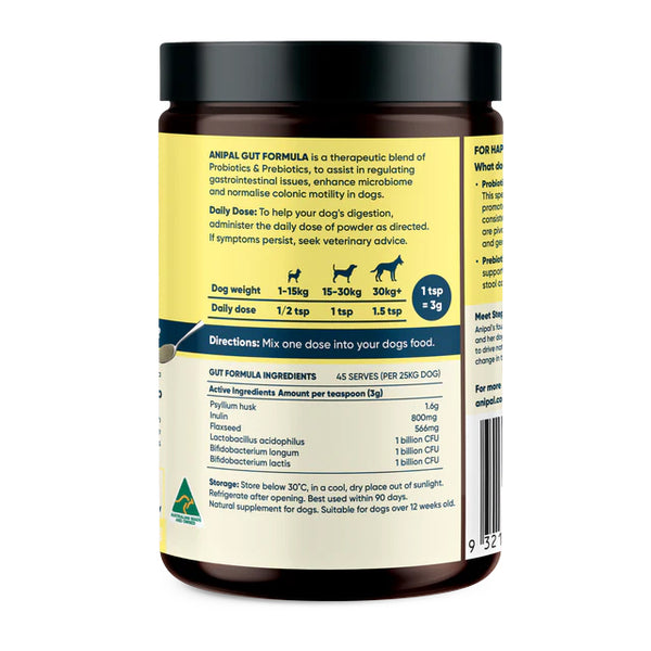 Anipal Gut Formula Powder Meal Topper 135g | vet-n-pet DIRECT