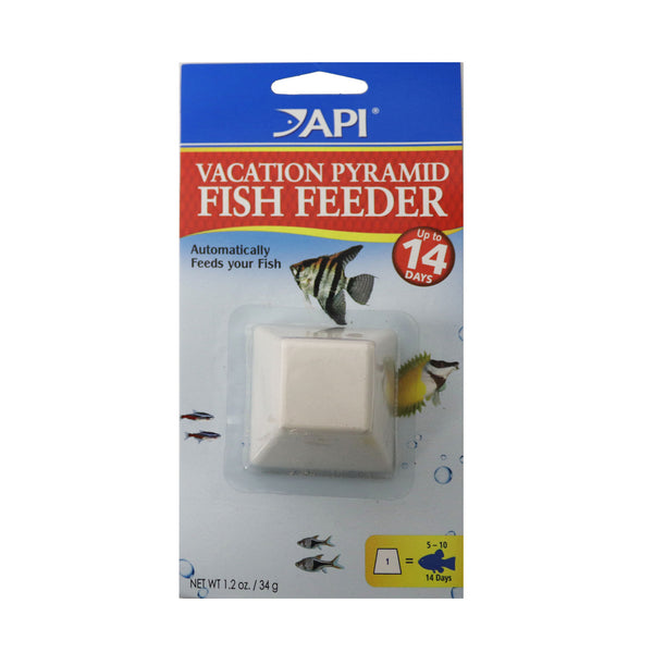 API Vacation Pyramid Fish Feeder Up To 14 Days - vet-n-pet DIRECT
