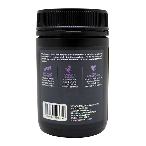 Vetafarm Ectotherm Insect Food 100g | vet-n-pet DIRECT