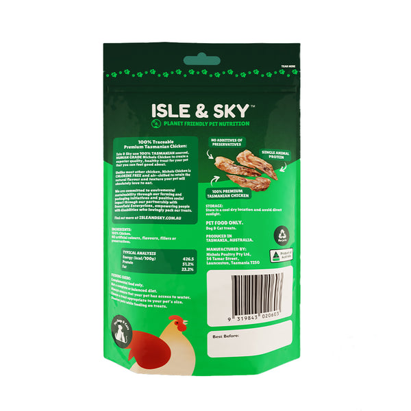 Isle & Skye Chicken Wing Tips Freeze Dried Treats | vet-n-pet DIRECT