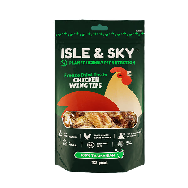 Isle & Skye Chicken Wing Tips Freeze Dried Treats | vet-n-pet DIRECT