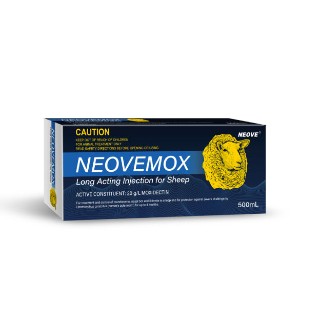 Neovemox (Moxidectin) Long Acting Injection for Sheep 500mL | vet-n-pet ...