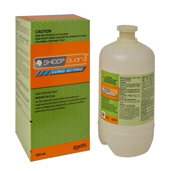 Sheepguard LA Long Acting Injection Drench for Sheep 500mL - vet-n-pet ...