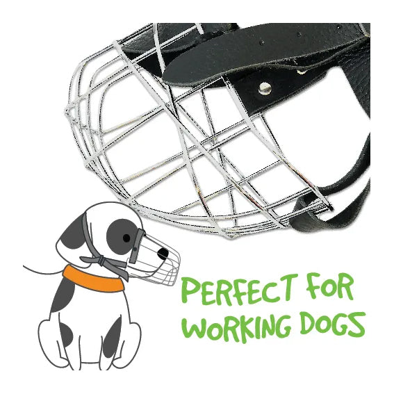 Bainbridge Supreme Wire Dog Muzzle | vet-n-pet DIRECT