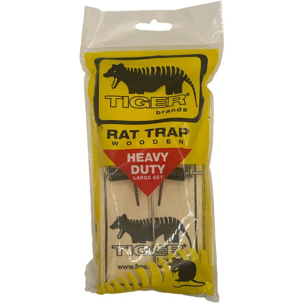 Tiger Brands Heavy Duty Wooden Rat trap | vet-n-pet DIRECT