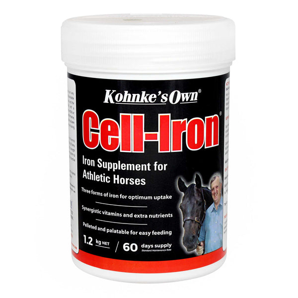 Kohnke's Own Cell-Iron Iron Supplement for Athletic Horses - vet-n-pet ...