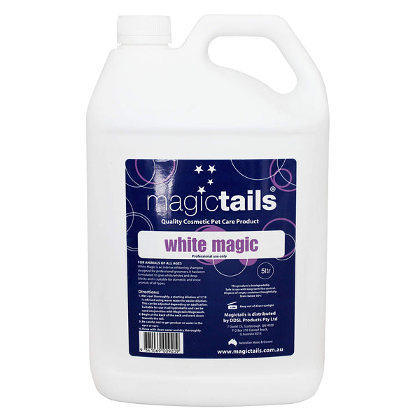 Magic Tails White Magic Whitening Shampoo - vet-n-pet DIRECT