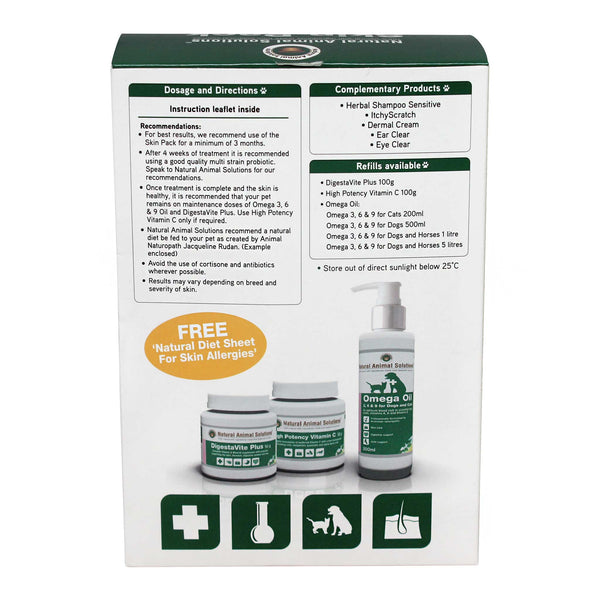 Natural Animal Solutions Skin Pack | vet-n-pet DIRECT