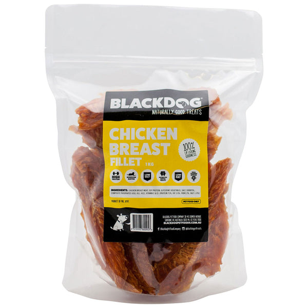 Blackdog Chicken Breast Fillet 1kg - vet-n-pet DIRECT