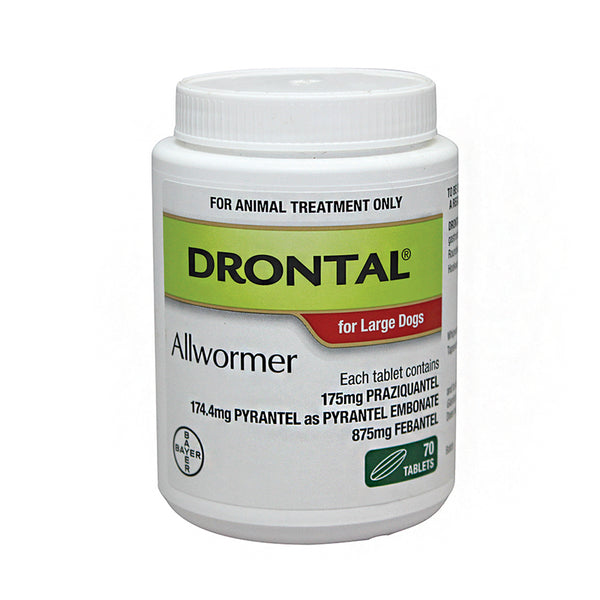 Drontal Allwormer Tablets for Dogs - Professional Pack - vet-n-pet DIRECT