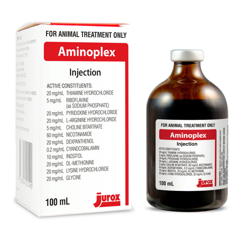 Aminoplex Injection 100mL - vet-n-pet DIRECT