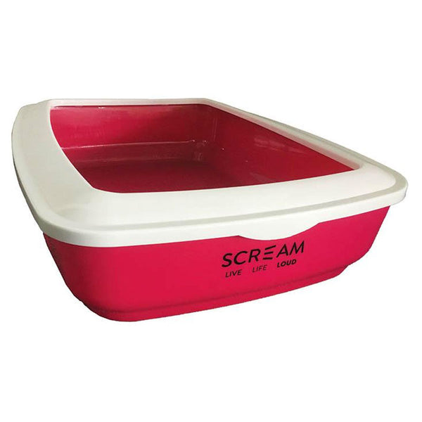 Scream Rectangular Litter Tray - vet-n-pet DIRECT