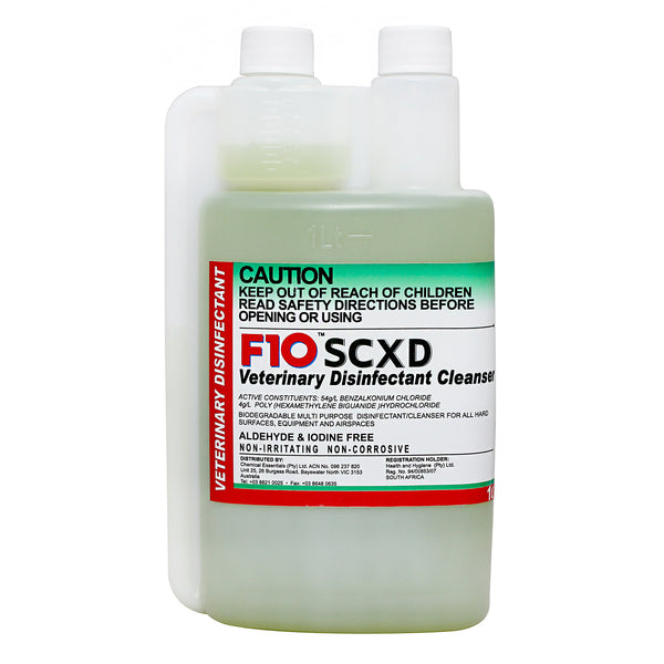 F10 SCXD Veterinary Disinfectant Cleanser - vet-n-pet DIRECT