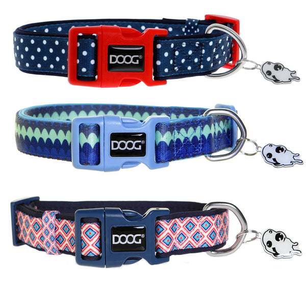 DOOG Neoprene Pattern Dog Collar | vet-n-pet-DIRECT - vet-n-pet DIRECT