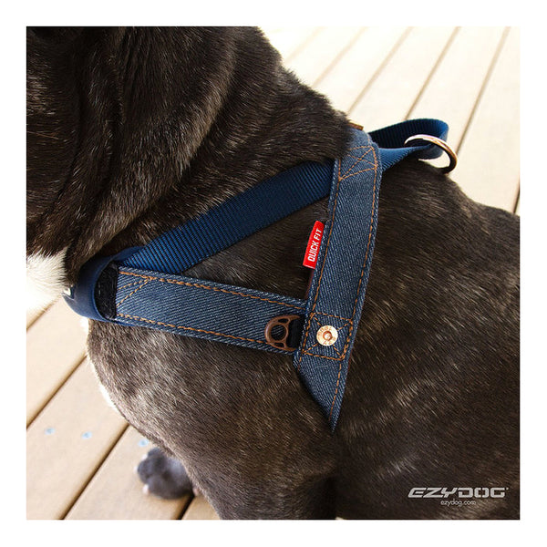 EzyDog Denim Quick Fit Harness | vet-n-pet DIRECT