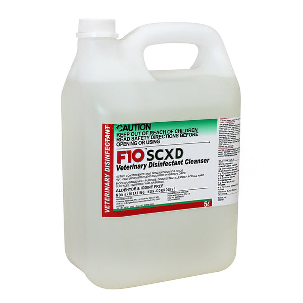 F10 SCXD Veterinary Disinfectant Cleanser - vet-n-pet DIRECT