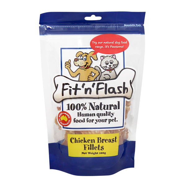 Fit'n'Flash Chicken Breast Fillets Treats | vet-n-pet DIRECT