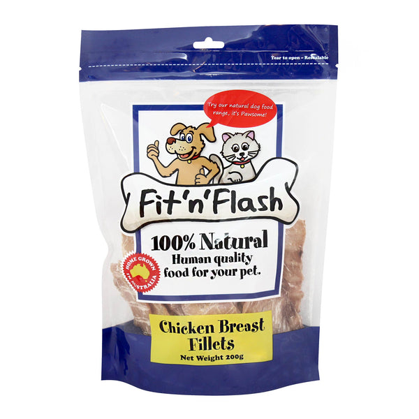 Fit'n'Flash Chicken Breast Fillets Treats | vet-n-pet DIRECT