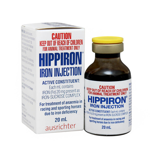 Hippiron Iron Injection 20ml - vet-n-pet DIRECT