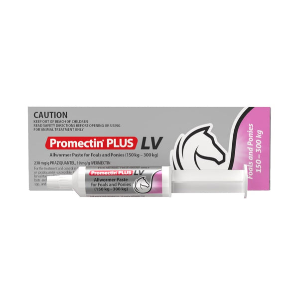 Promectin PLUS LV Allwormer Paste for Foals & Ponies | vet-n-pet DIRECT
