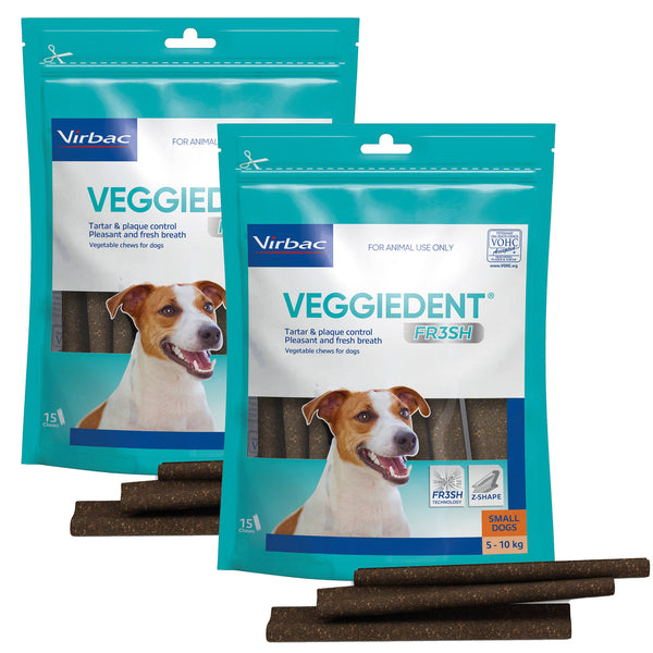 Virbac Veggiedent FR3SH Dental Chews for Dogs - Value Packs | vet-n-pet ...