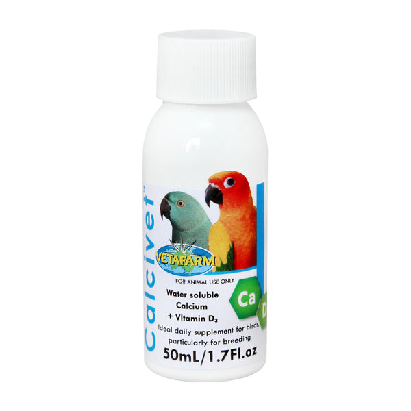 Vetafarm Calcivet Liquid Calcium Supplement for Birds - vet-n-pet DIRECT