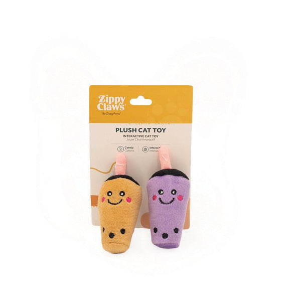 Zippy Claws NomNomz Milk Tea & Taro - 2 Pack | vet-n-pet DIRECT