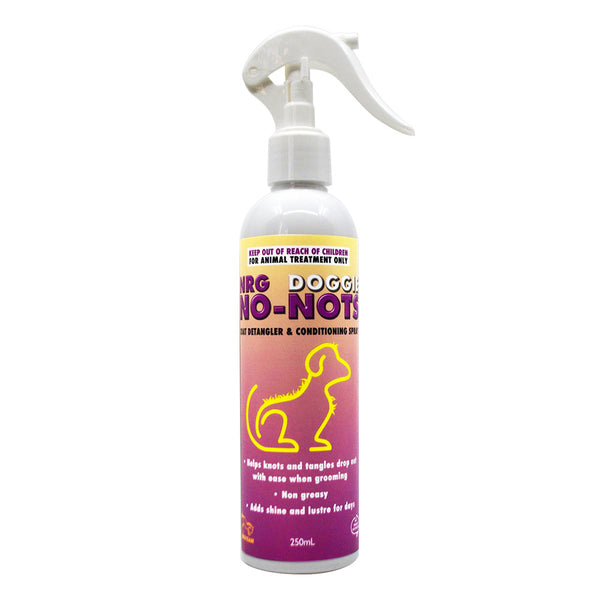 NRG Doggie No-Nots Detangler & Conditioning Spray 250mL | vet-n-pet DIRECT
