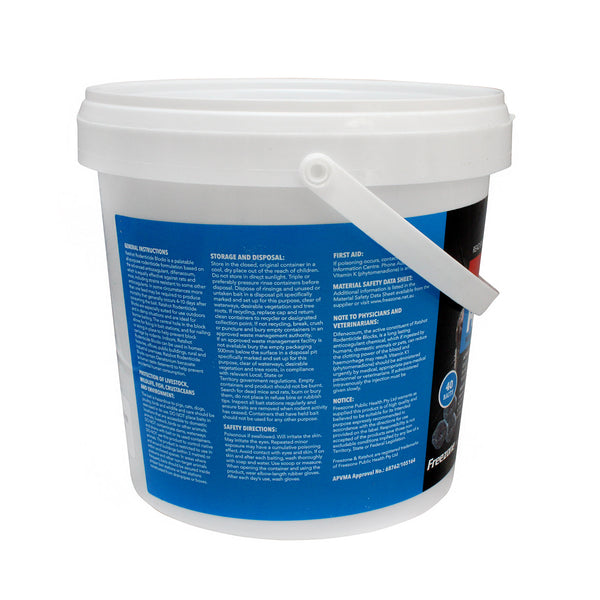 iO Ratshot Blocks BLUE Difenacoum - vet-n-pet DIRECT