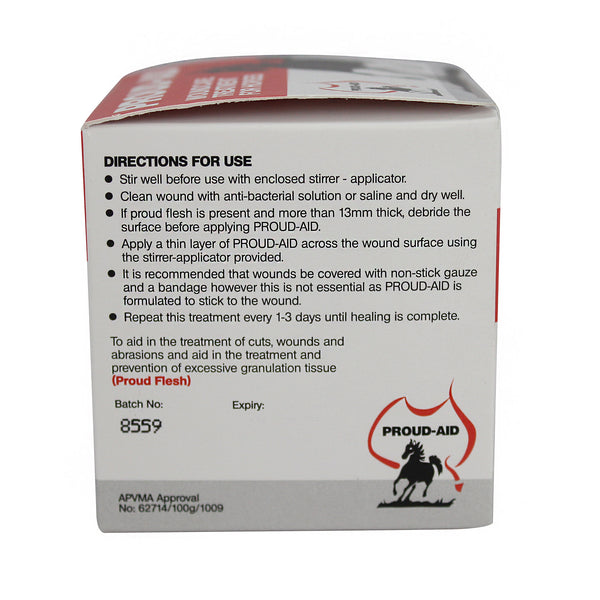 Proud-Aid Wound Care Treatment for Horses 100g - vet-n-pet DIRECT