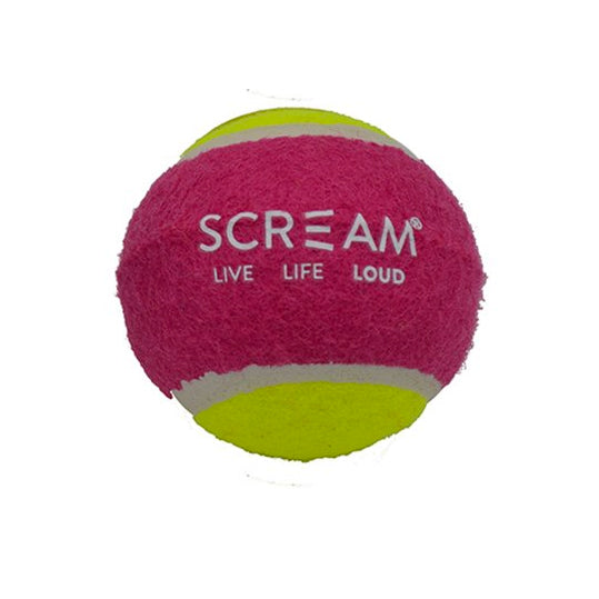Scream Tennis Ball - Small 5cm | vet-n-pet DIRECT