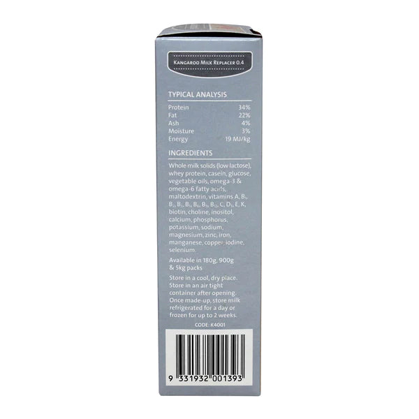 Wombaroo Kangaroo Milk Replacer 0.4 | vet-n-pet DIRECT